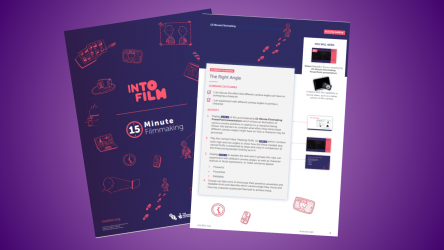 Resource - 15 Minute Filmmaking - Into Film