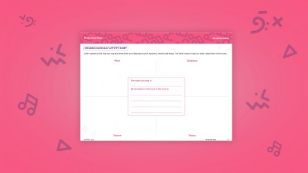 Resource - Primary Model Music: Speaking Musically - Into Film