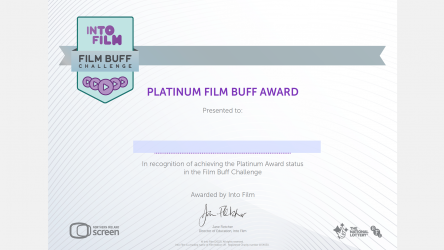Resource - Film Buff Challenge 2023 - Into Film