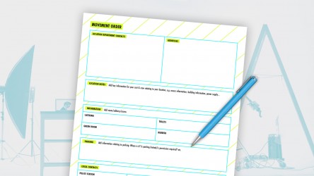 Resource - Production Paperwork Pack - Into Film