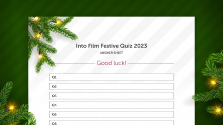 Resource - Into Film's Festive Quiz 2023 - Into Film