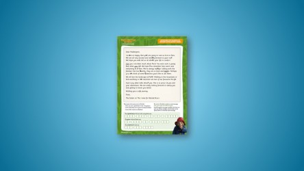 Resource - Adventures with Paddington - Into Film