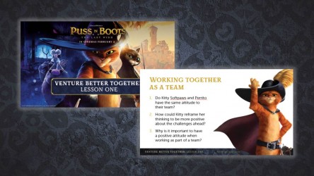 Resource - Puss in Boots: Venture Better Together - Into Film