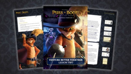 Resource - Puss in Boots: Venture Better Together - Into Film