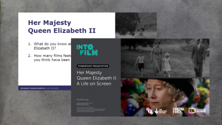 Resource - Queen Elizabeth II: A Life on Screen - Into Film