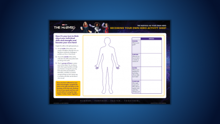 Resource - The Marvels: Be Your Own Hero - Into Film