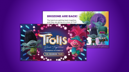 Resource - Trolls: The Reunion Tour - Into Film