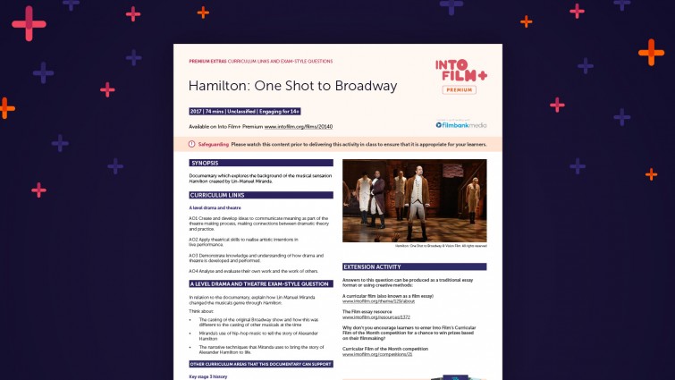Film - Hamilton: One Shot to Broadway - Into Film