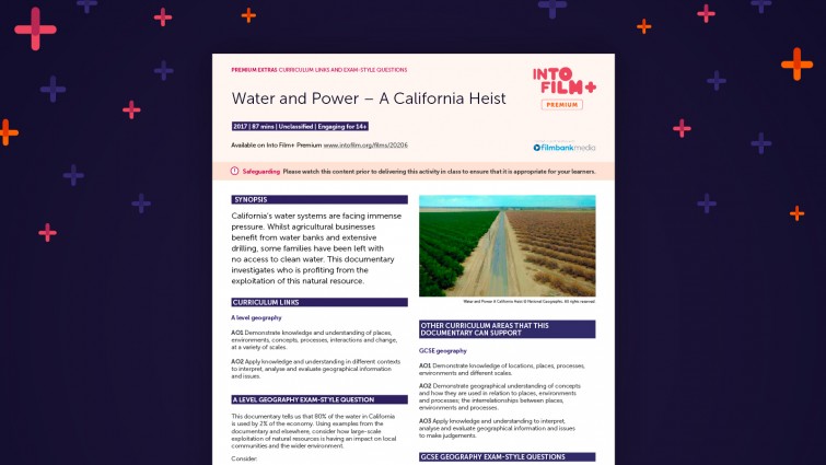 Film - Water and Power: A California Heist - Into Film