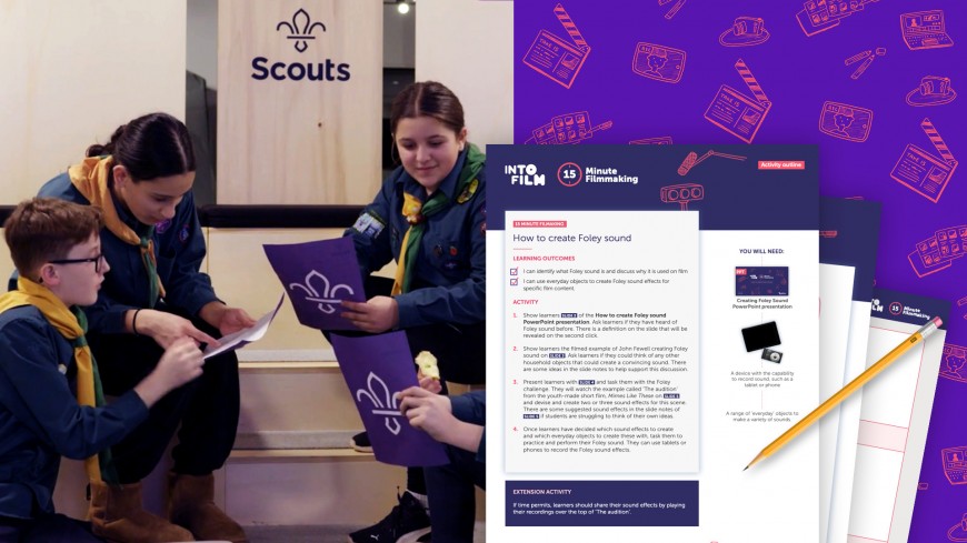 Resource - Filmmaking Activities for Scouts: Part 2 - Into Film