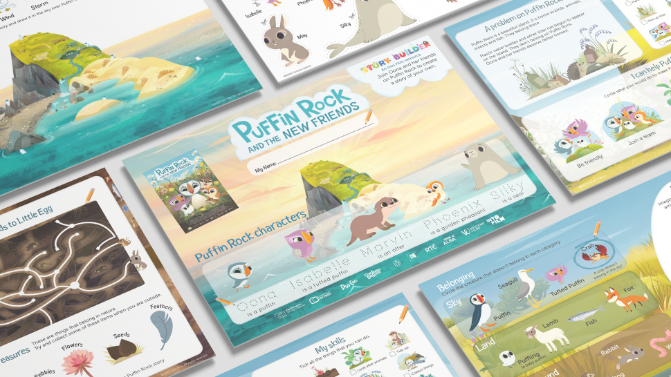 Resource - Story Builder: Puffin Rock - Into Film
